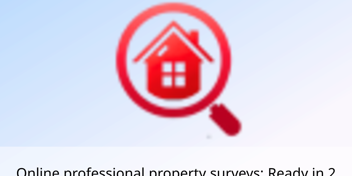 Online professional property surveys: Ready in 2 hours
